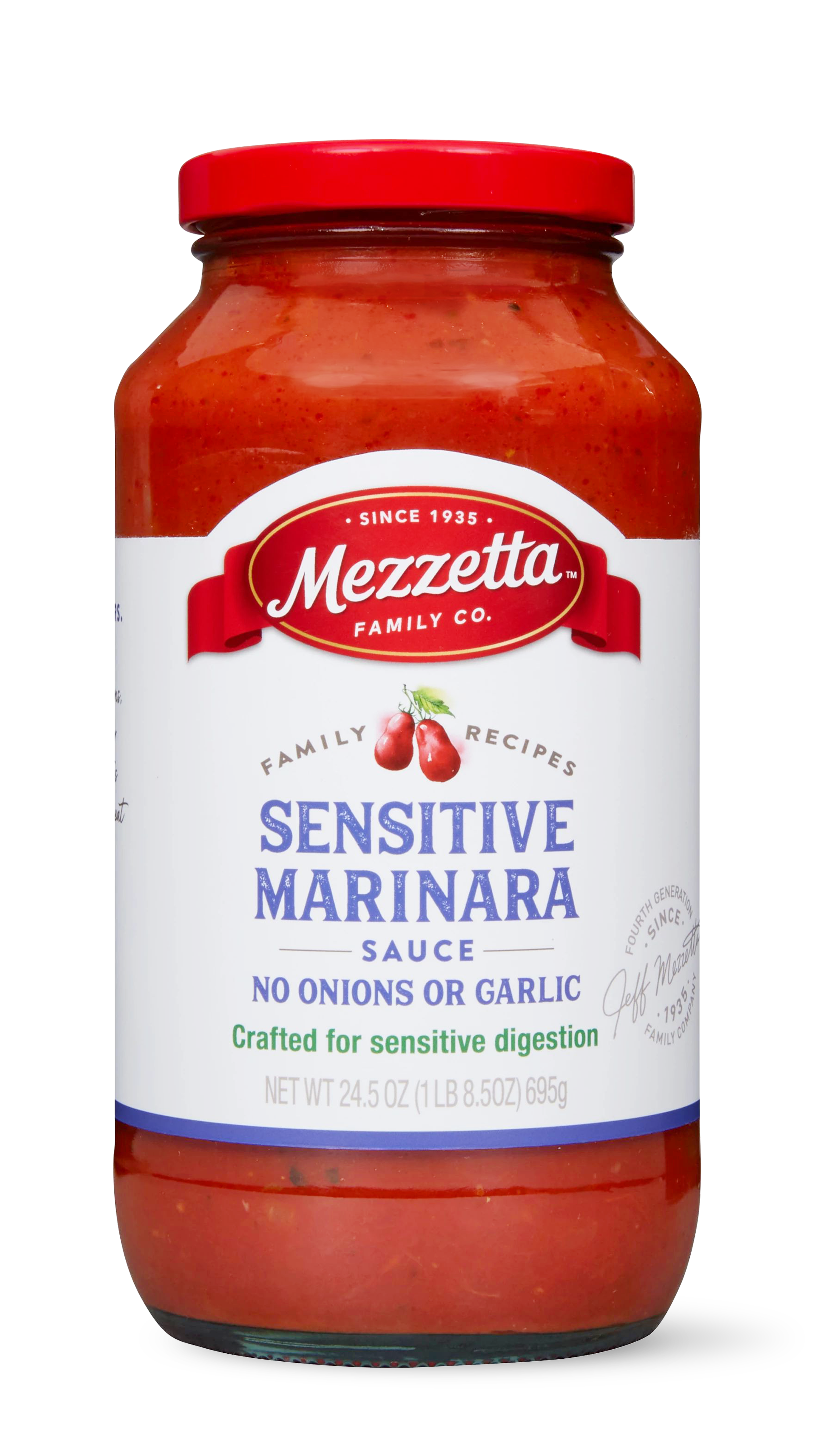 Family Recipes Sensitive Marinara Sauce – Mezzetta